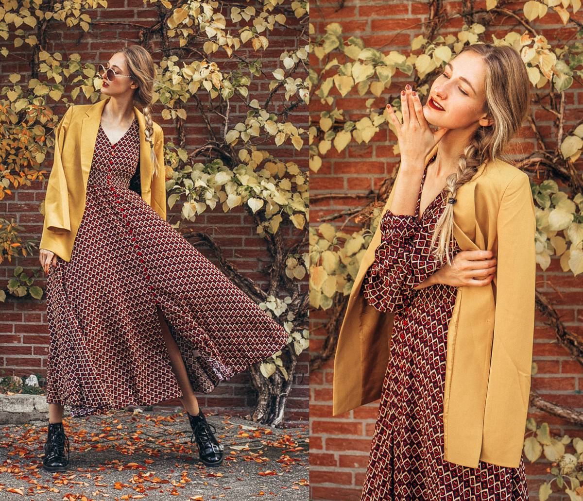 Quiz clothing blazer, Shein dress - LOOKS - Fashion Potluck